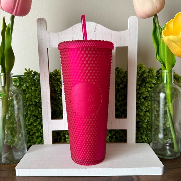 Starbucks | Dining | Starbucks Venti Pink Cold Cup | Poshmark